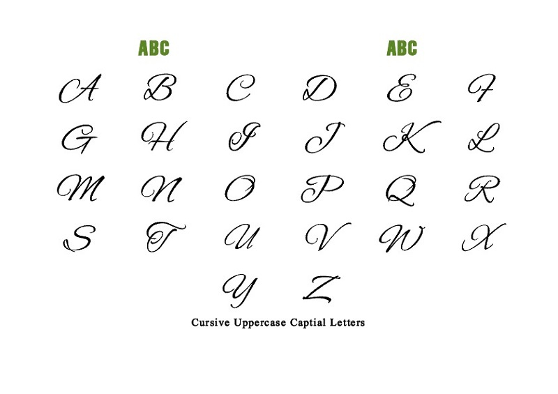 Capital S Handwriting Download Printable Cursive Alphabet Free Capital S Handwriting Download Printable Cursive Alphabet Free